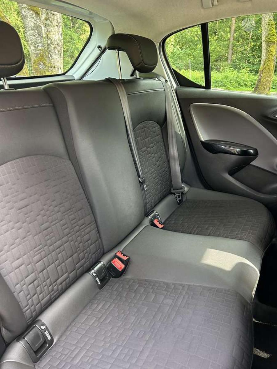 Balts Opel Corsa 2016 Tauragė, ar dzinēja tilpumu 1.25 L un nobraukumu 200 tūkst. km par 3950 €, foto 19 vietnē AUTOMOTO.COM.LV