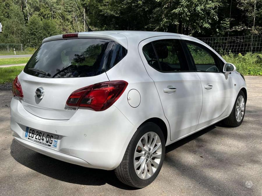 Balts Opel Corsa 2016 Tauragė, ar dzinēja tilpumu 1.25 L un nobraukumu 200 tūkst. km par 3250 €, foto 6 vietnē AUTOMOTO.COM.LV