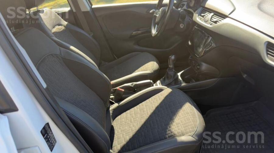 Balts Opel Corsa 2018 Rīga, ar dzinēja tilpumu 1.30 L un nobraukumu 199 tūkst. km par 4350 €, foto 12 vietnē AUTOMOTO.COM.LV