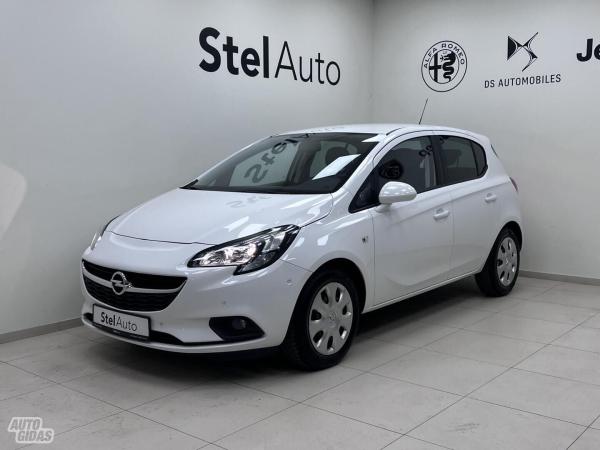 Balts Opel Corsa 2019 Viļņa, ar dzinēja tilpumu 1.40 L un nobraukumu 130 tūkst. km par 7700 €, foto 1 vietnē AUTOMOTO.COM.LV