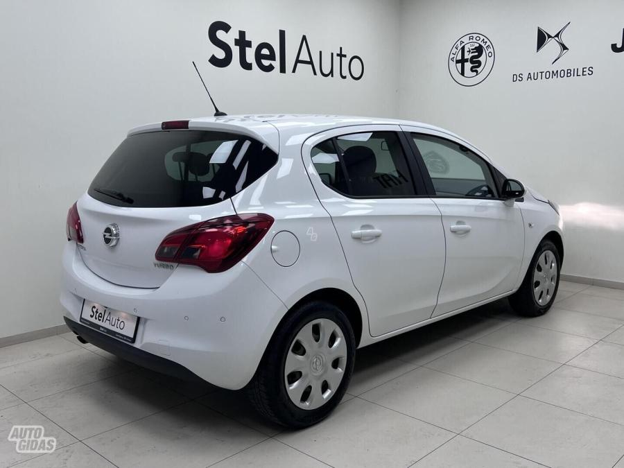 White Opel Corsa 2019 in Vilnius, with an engine capacity of 1.40 L and mileage of 130 thousand km for 7700 €, photo 6 on AUTOMOTO.COM.LV
