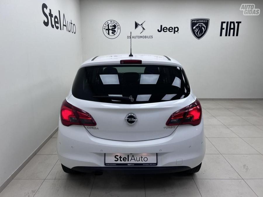White Opel Corsa 2019 in Vilnius, with an engine capacity of 1.40 L and mileage of 130 thousand km for 7700 €, photo 8 on AUTOMOTO.COM.LV