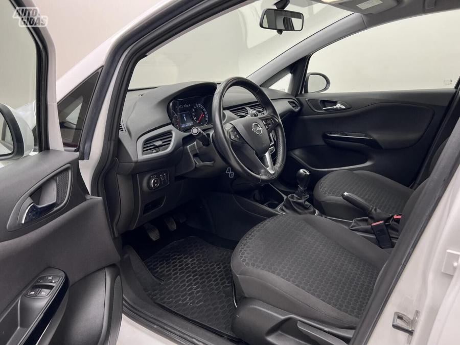 White Opel Corsa 2019 in Vilnius, with an engine capacity of 1.40 L and mileage of 130 thousand km for 7700 €, photo 10 on AUTOMOTO.COM.LV
