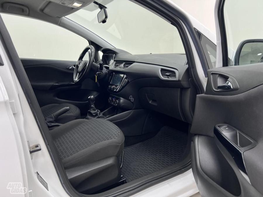 White Opel Corsa 2019 in Vilnius, with an engine capacity of 1.40 L and mileage of 130 thousand km for 7700 €, photo 23 on AUTOMOTO.COM.LV
