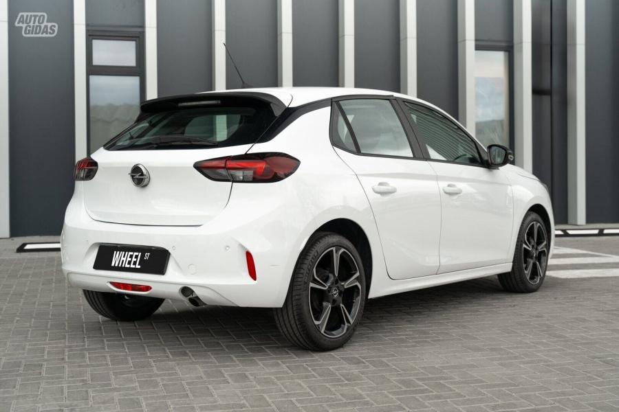 White Opel Corsa 2020 in Vilnius, with an engine capacity of 1.20 L and mileage of 66 thousand km for 9500 €, photo 6 on AUTOMOTO.COM.LV