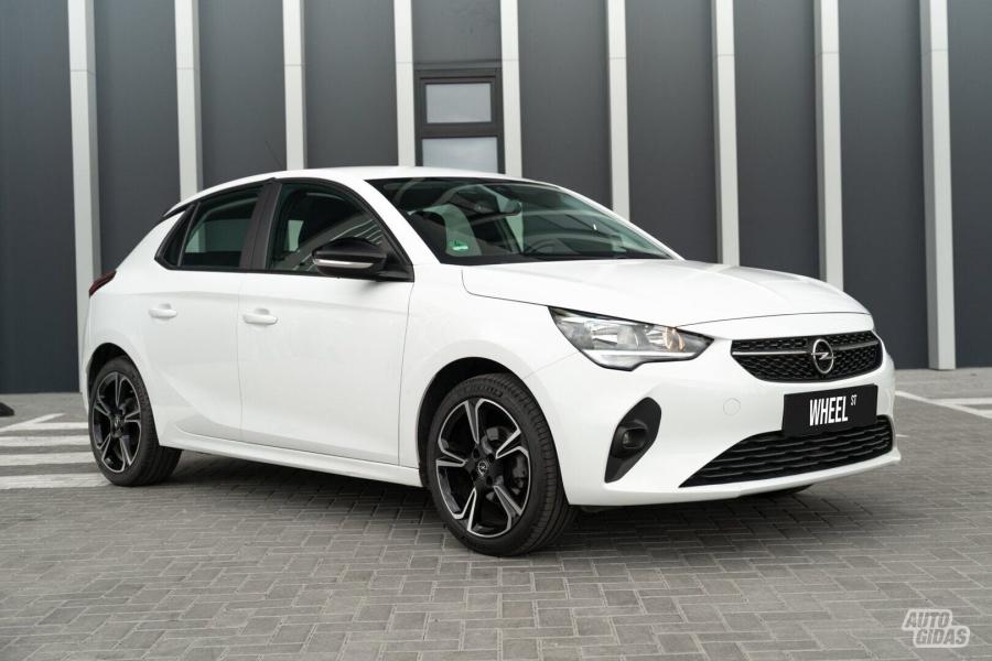 White Opel Corsa 2020 in Vilnius, with an engine capacity of 1.20 L and mileage of 66 thousand km for 9500 €, photo 8 on AUTOMOTO.COM.LV