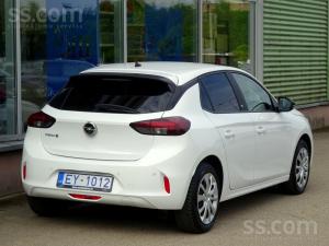White Opel Corsa 2020 in Riga, with an engine capacity of 1.40 L and mileage of 86 thousand km for 12900 €, photo 3 on AUTOMOTO.COM.LV