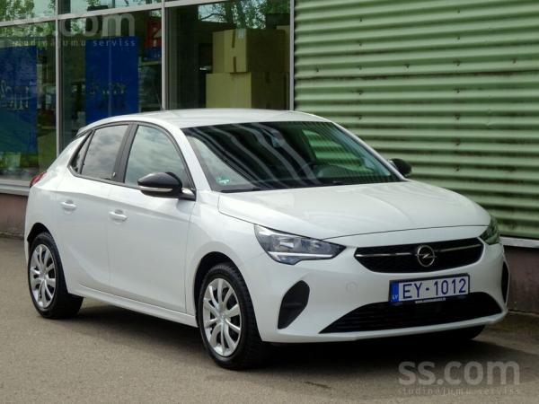 White Opel Corsa 2020 in Riga, with an engine capacity of 1.40 L and mileage of 86 thousand km for 12900 €, photo 3 on AUTOMOTO.COM.LV