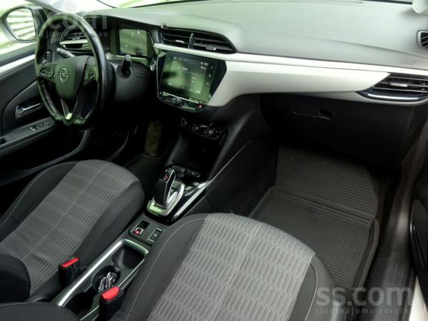 White Opel Corsa 2020 in Riga, with an engine capacity of 1.40 L and mileage of 86 thousand km for 12900 €, photo 8 on AUTOMOTO.COM.LV