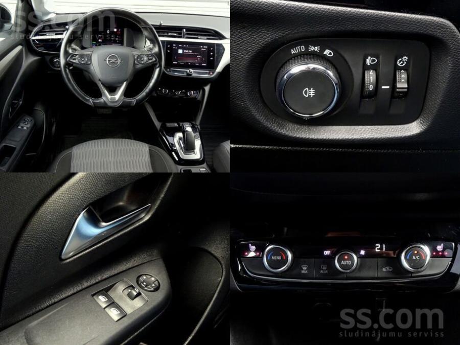 White Opel Corsa 2020 in Riga, with an engine capacity of 1.40 L and mileage of 86 thousand km for 12900 €, photo 13 on AUTOMOTO.COM.LV