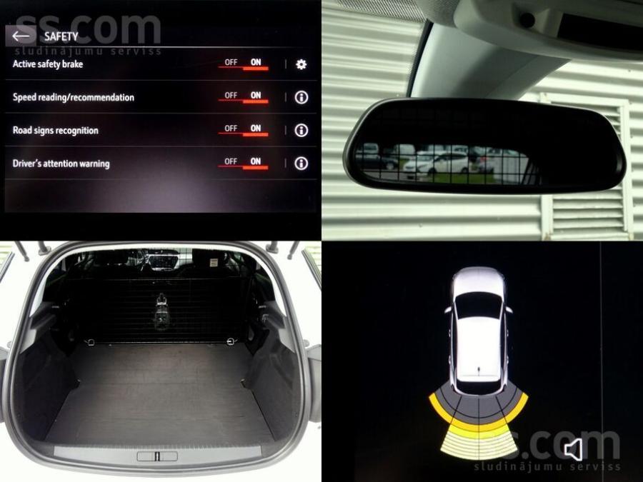 White Opel Corsa 2020 in Riga, with an engine capacity of 1.40 L and mileage of 86 thousand km for 12900 €, photo 14 on AUTOMOTO.COM.LV