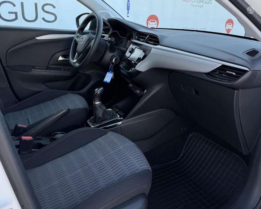 Balts Opel Corsa 2020 Tauragė, ar dzinēja tilpumu 1.20 L un nobraukumu 170 tūkst. km par 5300 €, foto 9 vietnē AUTOMOTO.COM.LV