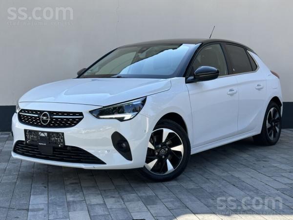 White Opel Corsa 2021 in Riga, with an engine capacity of 1.20 L and mileage of 104 thousand km for 14780 €, photo 1 on AUTOMOTO.COM.LV