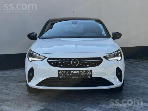 White Opel Corsa 2021 in Riga, with an engine capacity of 1.20 L and mileage of 104 thousand km for 14780 €, photo 2 on AUTOMOTO.COM.LV