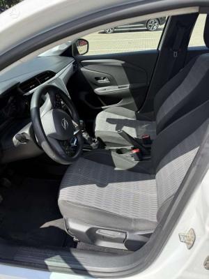 White Opel Corsa 2021 in Kaunas, with an engine capacity of 1.50 L and mileage of 165 thousand km for 6850 €, photo 11 on AUTOMOTO.COM.LV