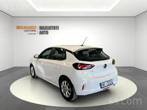 White Opel Corsa 2021 in Riga, with an engine capacity of 1.20 L and mileage of 97 thousand km for 8490 €, photo 5 on AUTOMOTO.COM.LV