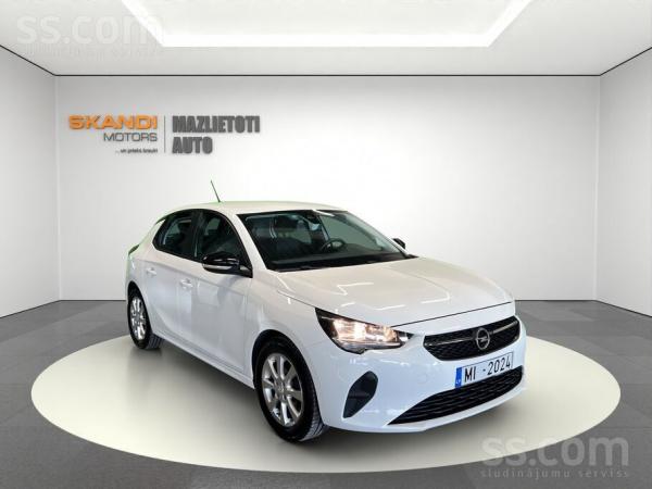White Opel Corsa 2021 in Riga, with an engine capacity of 1.20 L and mileage of 97 thousand km for 8490 €, photo 9 on AUTOMOTO.COM.LV