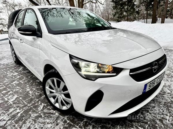 White Opel Corsa 2022 in Tallinn, with an engine capacity of 0.00 L and mileage of 73 thousand km for 12900 €, photo 5 on AUTOMOTO.COM.LV