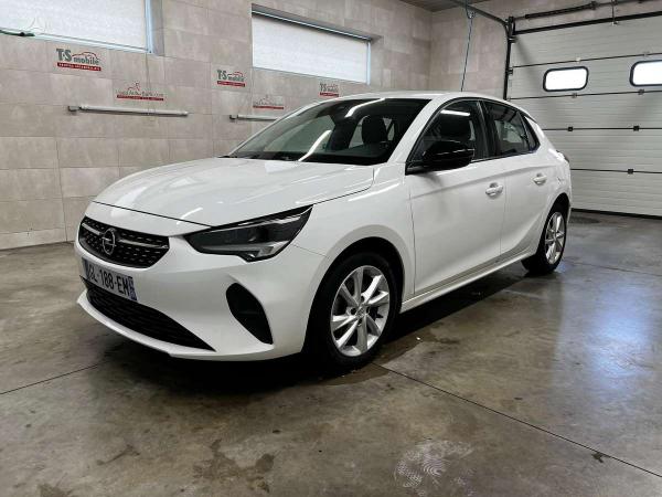 White Opel Corsa 2022 in Marijampole, with an engine capacity of 1.20 L and mileage of 109 thousand km for 7623 €, photo 1 on AUTOMOTO.COM.LV