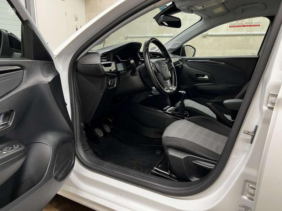 White Opel Corsa 2022 in Marijampole, with an engine capacity of 1.20 L and mileage of 109 thousand km for 7623 €, photo 8 on AUTOMOTO.COM.LV