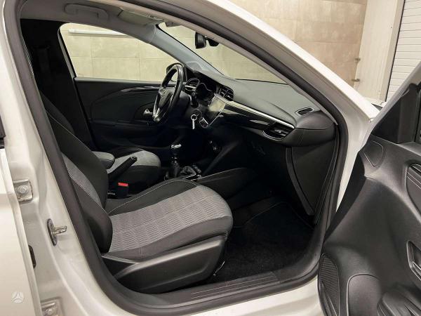 White Opel Corsa 2022 in Marijampole, with an engine capacity of 1.20 L and mileage of 109 thousand km for 7623 €, photo 8 on AUTOMOTO.COM.LV