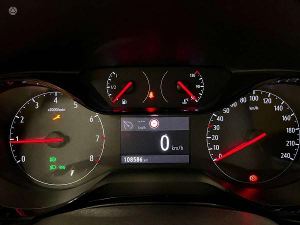White Opel Corsa 2022 in Marijampole, with an engine capacity of 1.20 L and mileage of 109 thousand km for 7623 €, photo 9 on AUTOMOTO.COM.LV