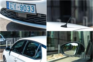 White Opel Corsa 2022 in Riga, with an engine capacity of 1.20 L and mileage of 27 thousand km for 16990 €, photo 14 on AUTOMOTO.COM.LV