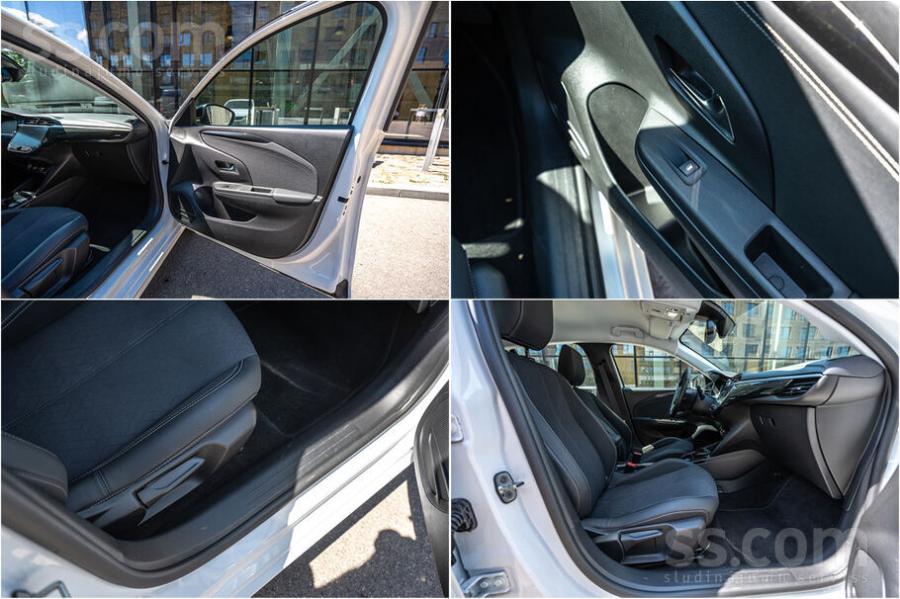 White Opel Corsa 2022 in Riga, with an engine capacity of 1.20 L and mileage of 27 thousand km for 16990 €, photo 23 on AUTOMOTO.COM.LV
