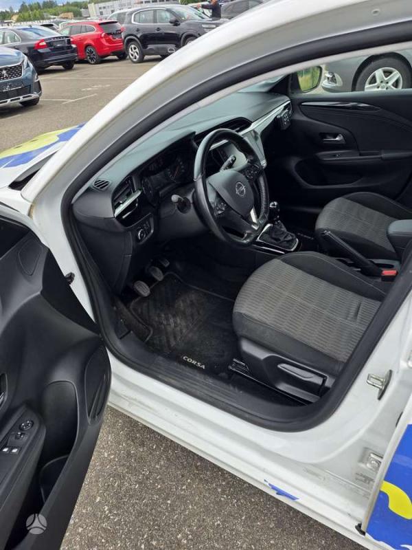 Balts Opel Corsa 2022 Viļņa, ar dzinēja tilpumu 1.20 L un nobraukumu 103 tūkst. km par 7700 €, foto 7 vietnē AUTOMOTO.COM.LV