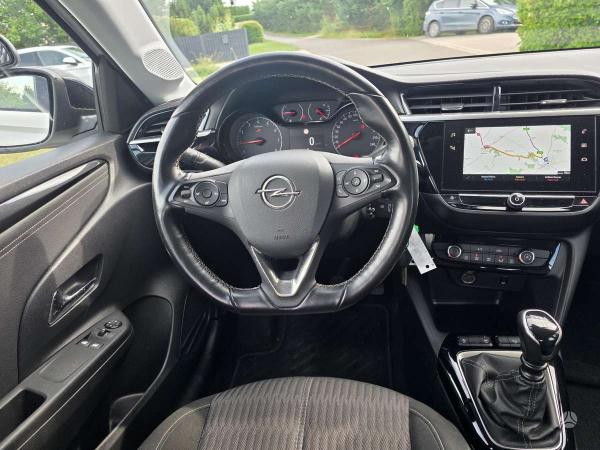 White Opel Corsa 2022 in Vilnius, with an engine capacity of 1.20 L and mileage of 103 thousand km for 7500 €, photo 10 on AUTOMOTO.COM.LV