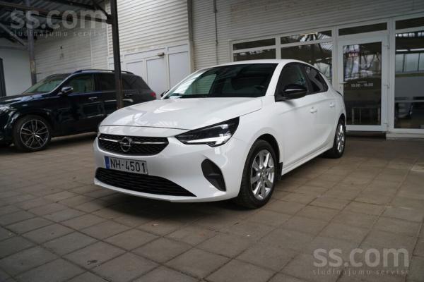 White Opel Corsa 2022 in Riga, with an engine capacity of 1.50 L and mileage of 71 thousand km for 9500 €, photo 3 on AUTOMOTO.COM.LV