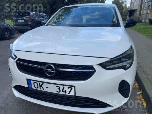 White Opel Corsa 2022 in Riga, with an engine capacity of 1.50 L and mileage of 88 thousand km for 9890 €, photo 7 on AUTOMOTO.COM.LV