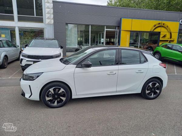 White Opel Corsa 2023 in Kaunas, with an engine capacity of 0.00 L and mileage of 11 thousand km for 23678 €, photo 2 on AUTOMOTO.COM.LV