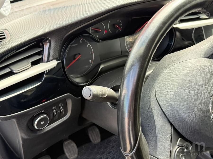 White Opel Corsa 2023 in Riga, with an engine capacity of 1.50 L and mileage of 110 thousand km for 11500 €, photo 23 on AUTOMOTO.COM.LV