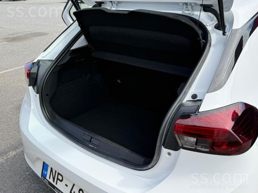 White Opel Corsa 2023 in Riga, with an engine capacity of 1.50 L and mileage of 110 thousand km for 11500 €, photo 25 on AUTOMOTO.COM.LV