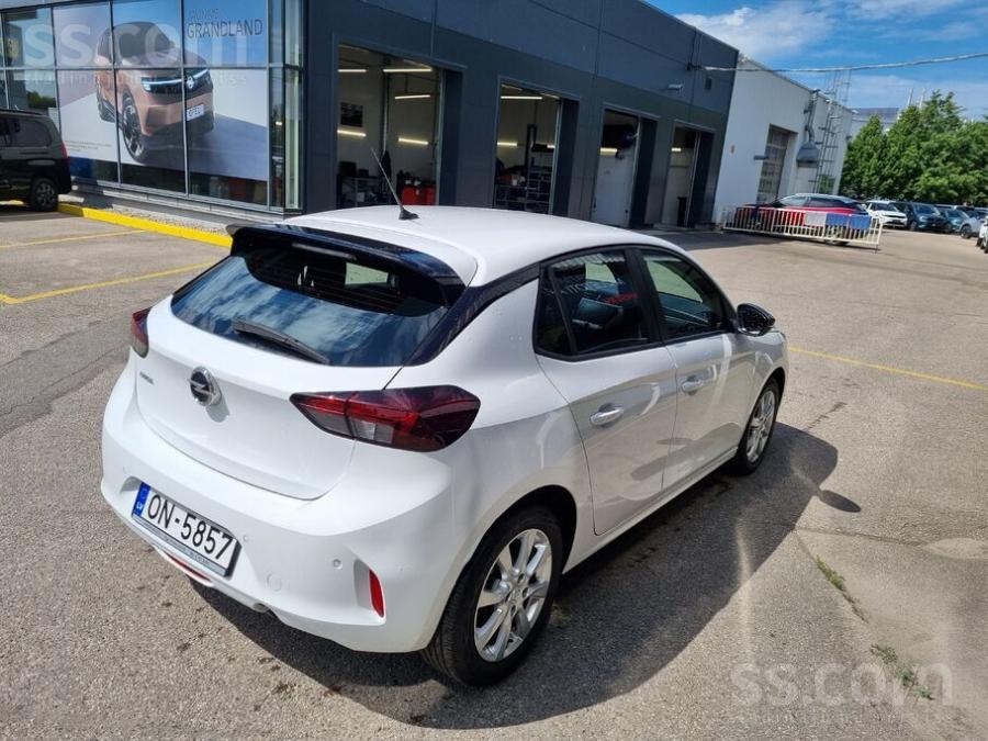 Balts Opel Corsa 2023 Rīga, ar dzinēja tilpumu 1.20 L un nobraukumu 31 tūkst. km par 13600 €, foto 3 vietnē AUTOMOTO.COM.LV