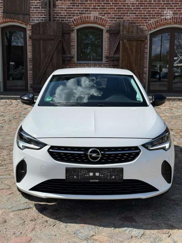 White Opel Corsa 2023 in Klaipeda, with an engine capacity of 1.50 L and mileage of 138 thousand km for 10299 €, photo 9 on AUTOMOTO.COM.LV
