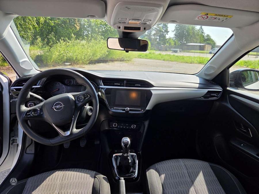 Balts Opel Corsa 2023 Šauļi, ar dzinēja tilpumu 1.20 L un nobraukumu 68 tūkst. km par 7700 €, foto 19 vietnē AUTOMOTO.COM.LV