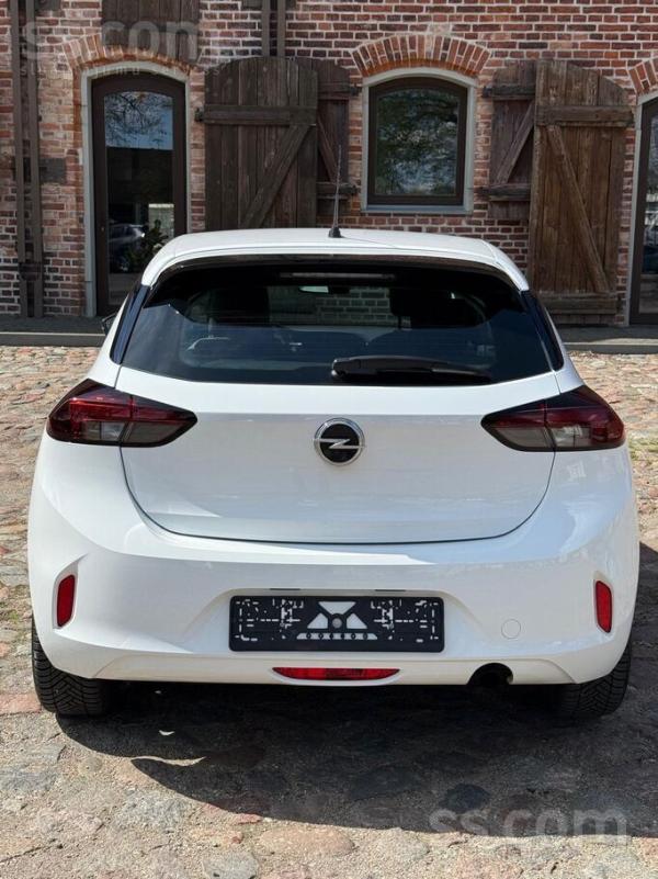 White Opel Corsa 2023 in Liepaja, with an engine capacity of 1.50 L and mileage of 139 thousand km for 9600 €, photo 8 on AUTOMOTO.COM.LV