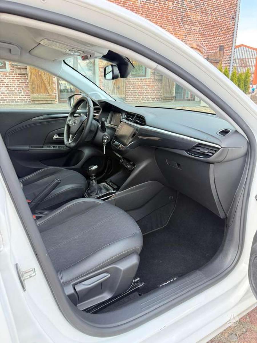 Balts Opel Corsa 2023 Klaipėda, ar dzinēja tilpumu 1.50 L un nobraukumu 139 tūkst. km par 8700 €, foto 17 vietnē AUTOMOTO.COM.LV