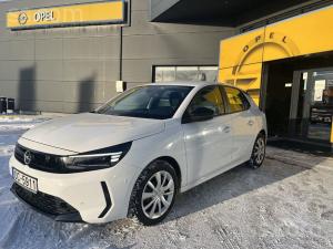 White Opel Corsa 2025 in Riga, with an engine capacity of 1.20 L and mileage of 10 thousand km for 20500 €, photo  on AUTOMOTO.COM.LV