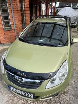 Dzeltens Opel Corsa 2008 Rīga, ar dzinēja tilpumu 1.40 L un nobraukumu 124 tūkst. km par 1500 €, foto 2 vietnē AUTOMOTO.COM.LV
