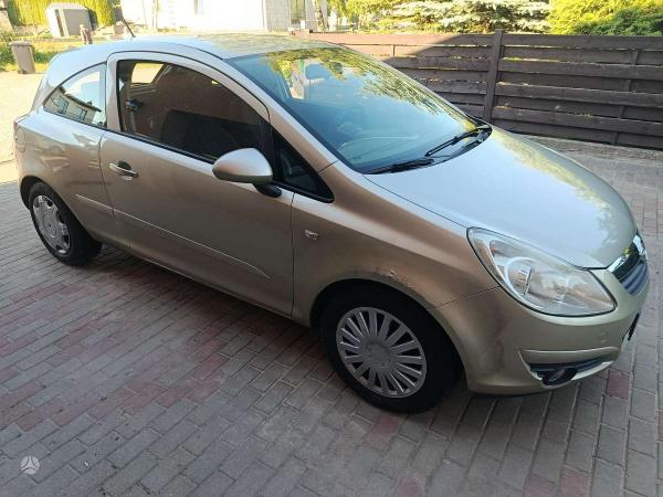 Dzeltens Opel Corsa 2007 Viļņa, ar dzinēja tilpumu 1.23 L un nobraukumu 219 tūkst. km par 690 €, foto 8 vietnē AUTOMOTO.COM.LV