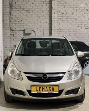 Yellow Opel Corsa 2008 in Klaipeda, with an engine capacity of 1.36 L and mileage of 122 thousand km for 2500 €, photo 10 on AUTOMOTO.COM.LV