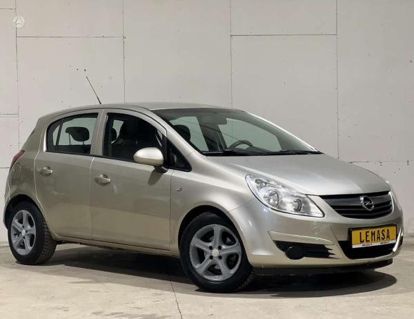 Dzeltens Opel Corsa 2008 Klaipėda, ar dzinēja tilpumu 1.36 L un nobraukumu 122 tūkst. km par 2500 €, foto 4 vietnē AUTOMOTO.COM.LV