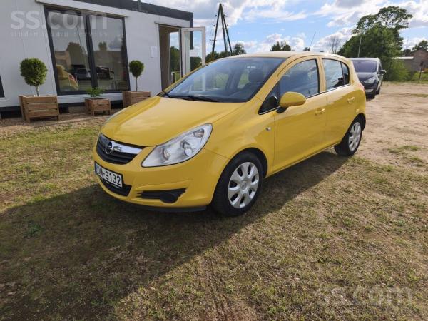 Dzeltens Opel Corsa 2008 Kuldīga, ar dzinēja tilpumu 1.20 L un nobraukumu 170 tūkst. km par 2990 €, foto 2 vietnē AUTOMOTO.COM.LV