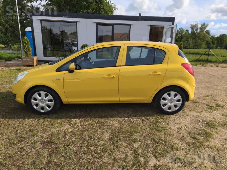 Dzeltens Opel Corsa 2008 Kuldīga, ar dzinēja tilpumu 1.20 L un nobraukumu 170 tūkst. km par 2990 €, foto 7 vietnē AUTOMOTO.COM.LV