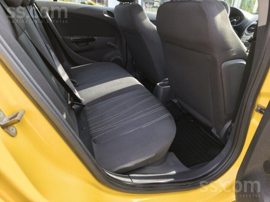 Dzeltens Opel Corsa 2008 Kuldīga, ar dzinēja tilpumu 1.20 L un nobraukumu 170 tūkst. km par 2990 €, foto 12 vietnē AUTOMOTO.COM.LV