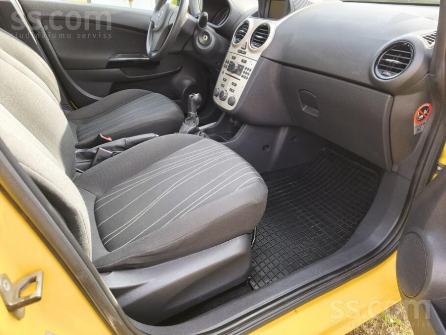 Dzeltens Opel Corsa 2008 Kuldīga, ar dzinēja tilpumu 1.20 L un nobraukumu 170 tūkst. km par 2990 €, foto 13 vietnē AUTOMOTO.COM.LV