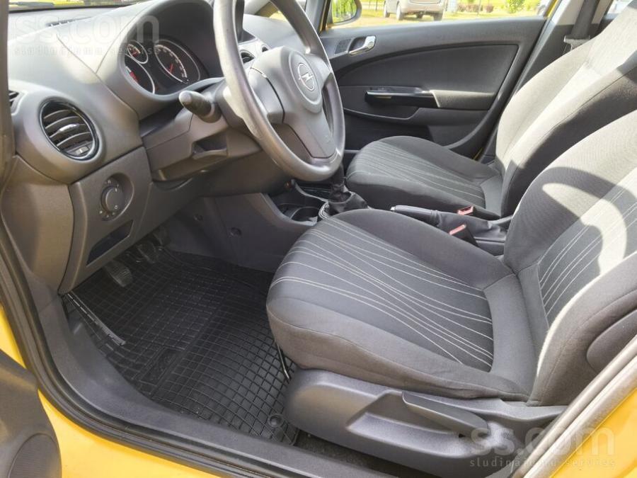 Dzeltens Opel Corsa 2008 Kuldīga, ar dzinēja tilpumu 1.20 L un nobraukumu 170 tūkst. km par 2990 €, foto 14 vietnē AUTOMOTO.COM.LV